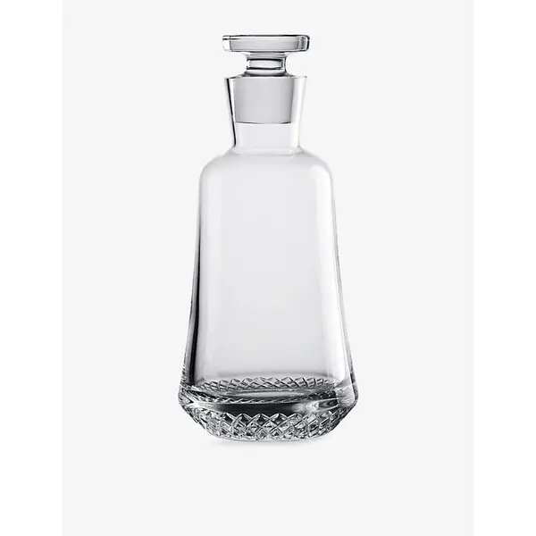 NUDE Paris Crystal Glass Whiskey Bottle - Clear