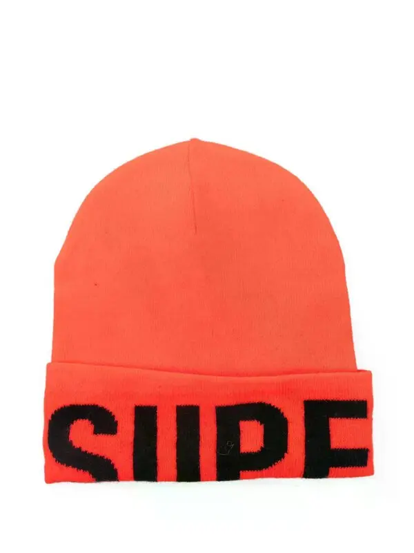 Superdry Logo-detail Beanie - Orange