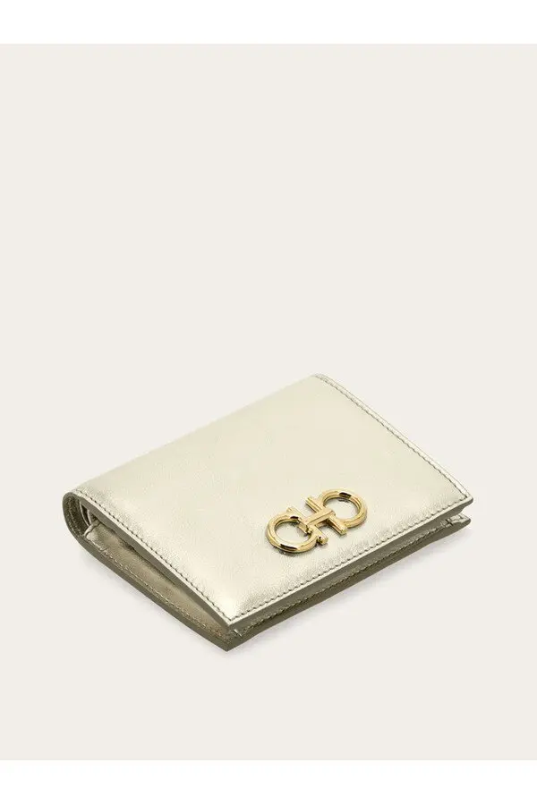 FERRAGAMO Gancini Compact Wallet