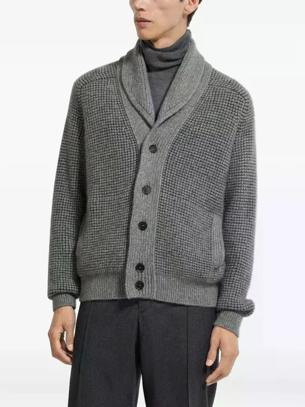 Zegna Shawl Collar Cardigan