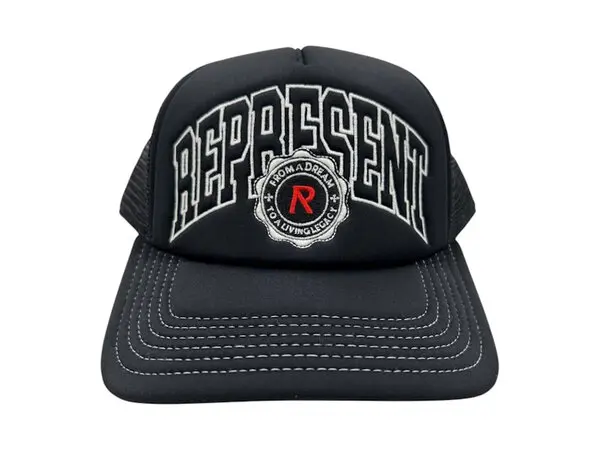 REPRESENT Legacy Crest Cap - Black