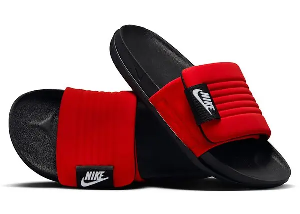 Nike Offcourt Adjust Slides - University Red/black/white