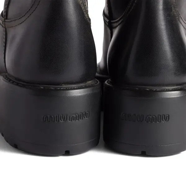 Miu Miu Leather Boots