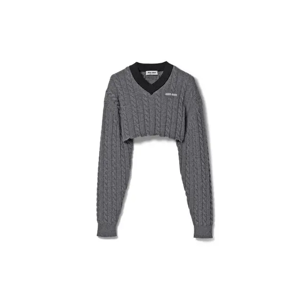 Miu Miu Wool And Cotton Sweater