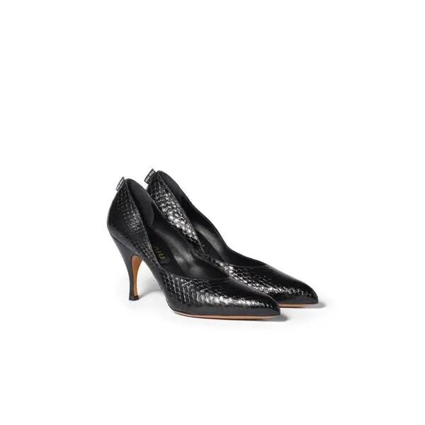 Miu Miu Ayers Leather Pumps