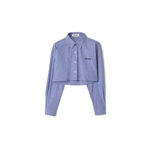 Miu Miu Checked Shirt