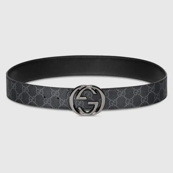 Gucci Reversible Belt With Interlocking G Buckle