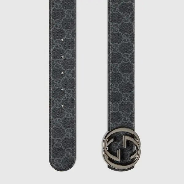 Gucci Reversible Belt With Interlocking G Buckle
