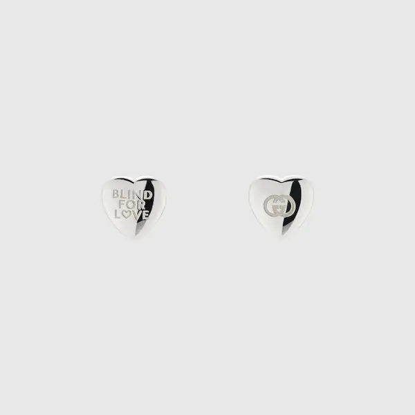 Gucci Blind For Love Stud Earrings - One-color