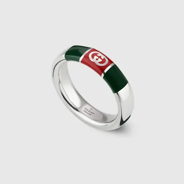 Gucci Ring With Web Detail