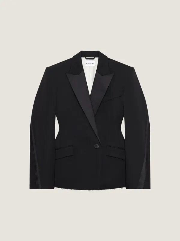 Givenchy Wool Jacket With Inside-out Detail