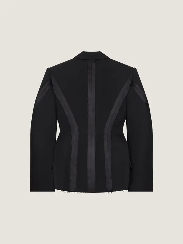 Givenchy Wool Jacket With Inside-out Detail