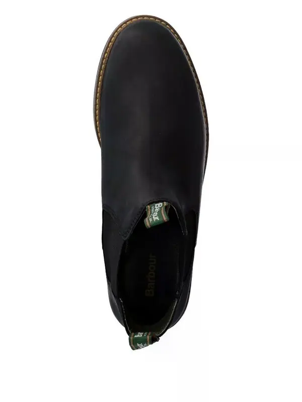 Barbour 30mm Farsley Pull-tab Chelsea Boots - Black