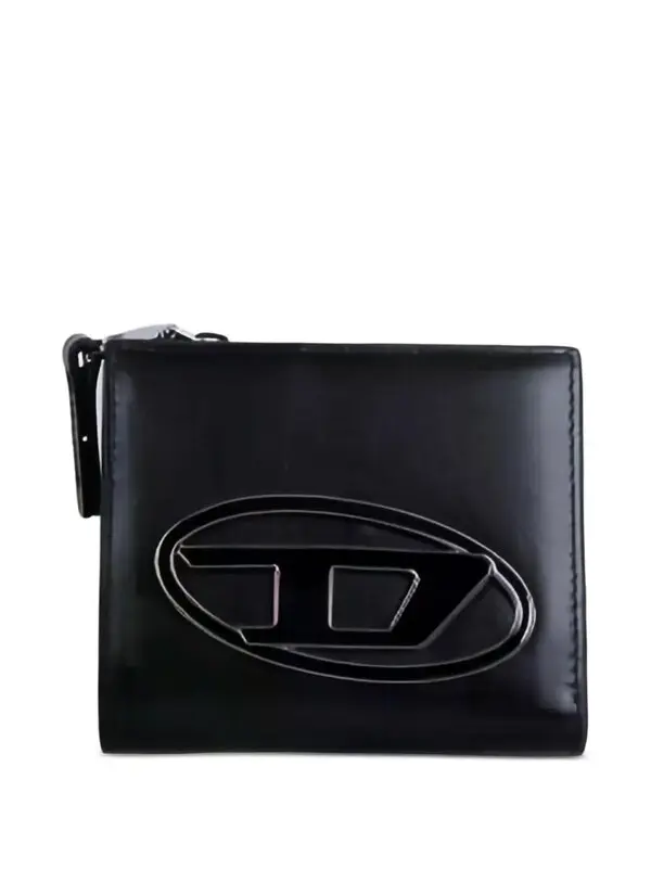 DIESEL 1dr Bi Fold Zip L Wallet - Black