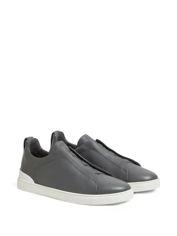 Zegna Leather Sneakers