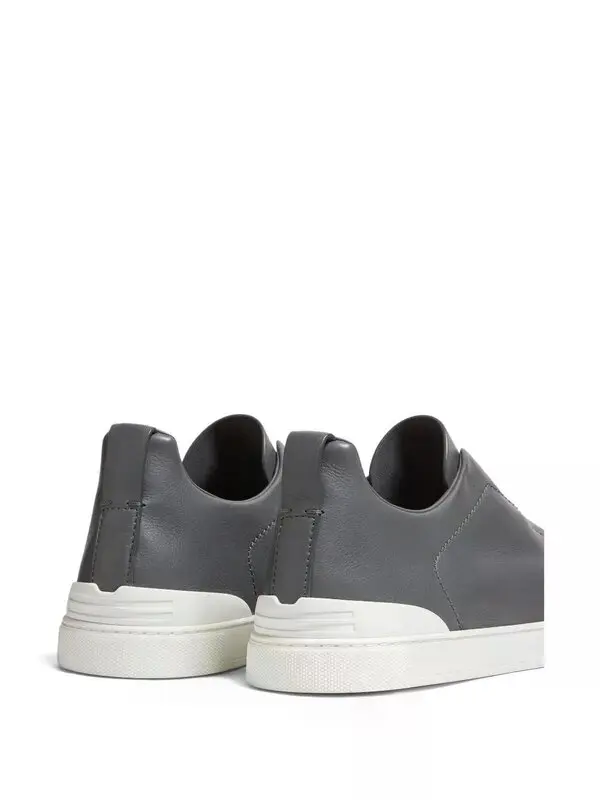 Zegna Leather Sneakers