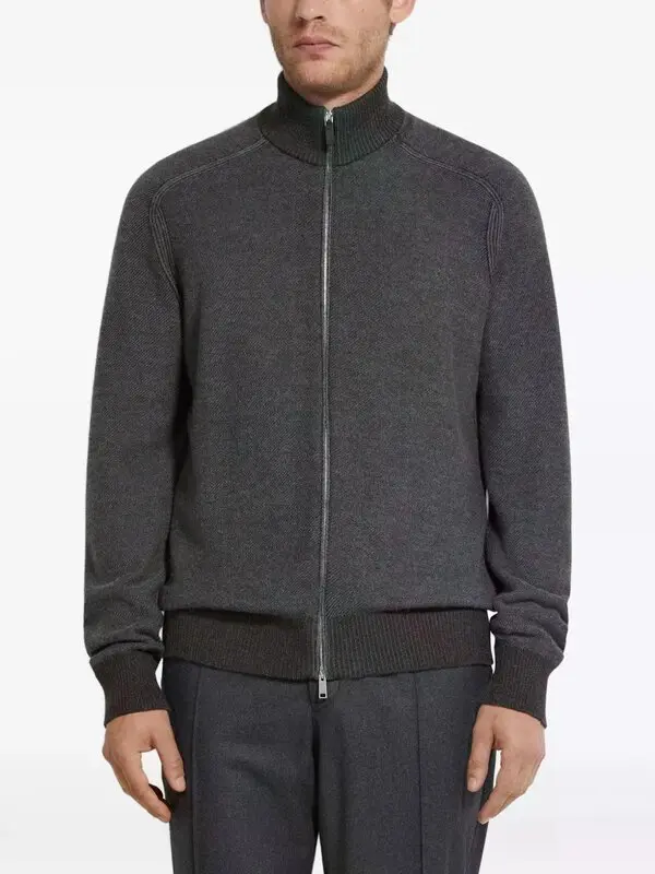 Zegna Zip-fastening Cardigan