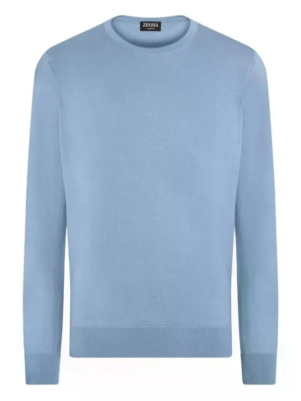 Zegna Crew-neck Sweater - Blue