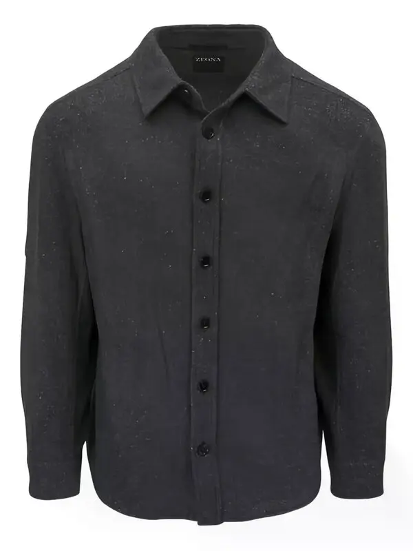 Zegna Long-sleeves Collared Shirt