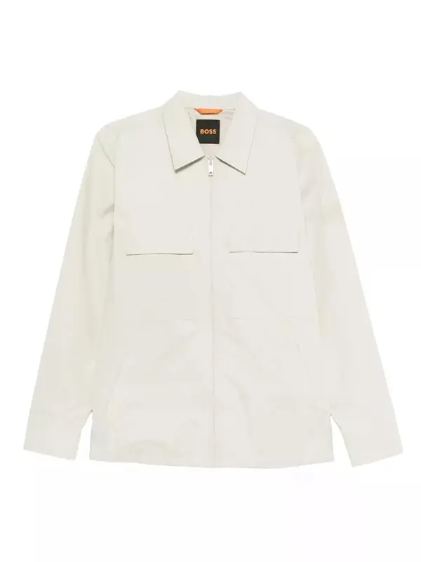 BOSS Zip-up Shirt Jacket