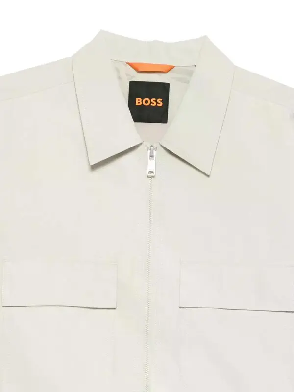 BOSS Zip-up Shirt Jacket