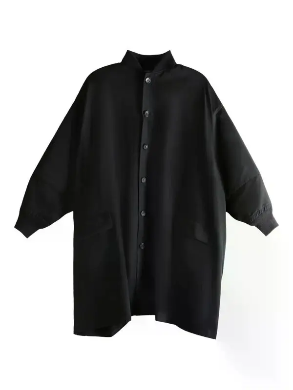 Yohji Yamamoto Buttoned Wool Coat