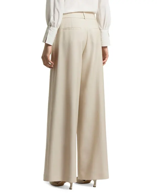 Peserico Wool Wide Leg Pants