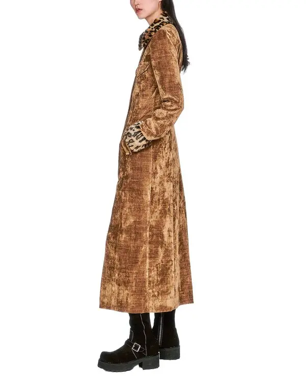 Anna Sui Velour Coat