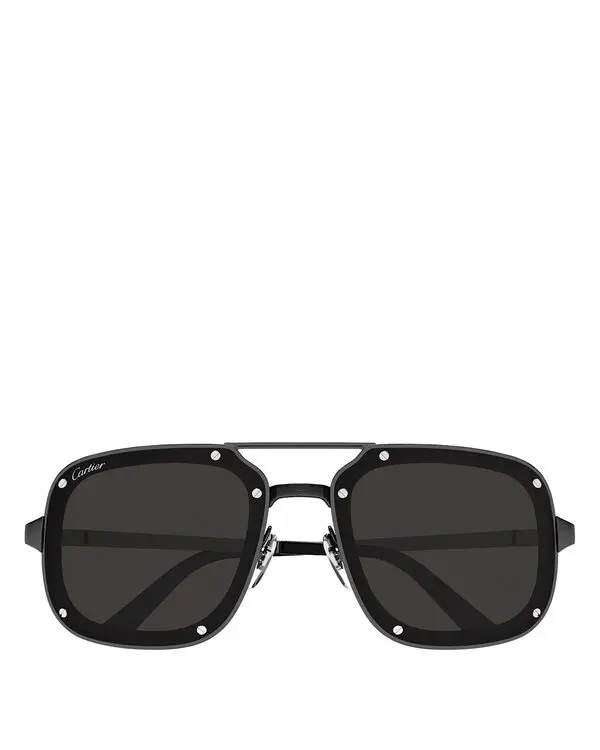 CARTIER Pilot Sunglasses, 58mm