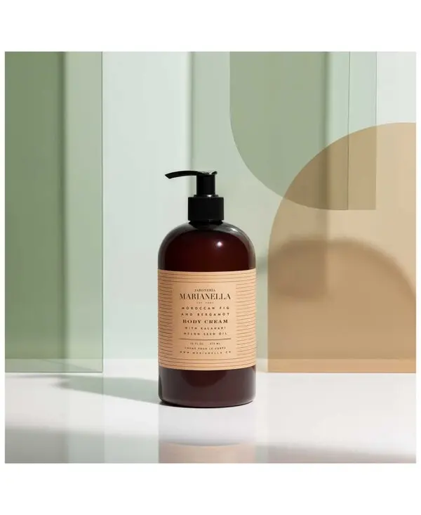 JABONERIA MARIANELLA Moroccan Fig & Bergamot Body Cream 16 Oz