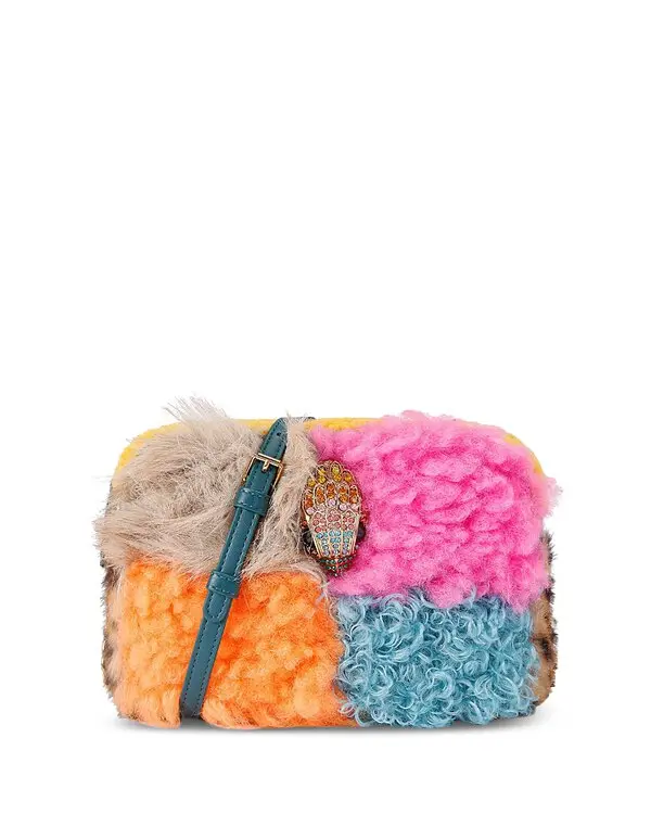 Kurt Geiger Hoxton Medium Faux Fur Camera Bag