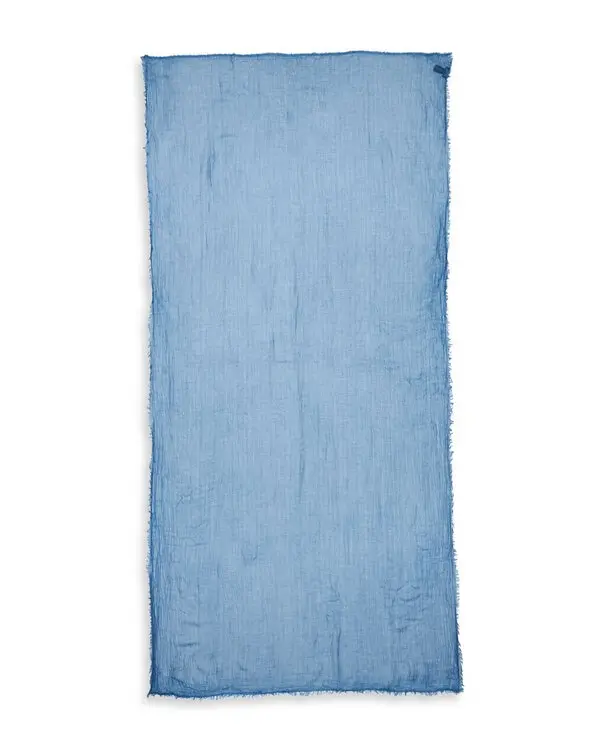 Echo Essential Modal & Silk Scarf - French Blue