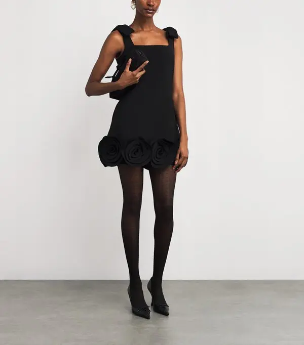 sparkle black mini dress Black Sequin Ruffle Playsuit Mini Dress main image 1