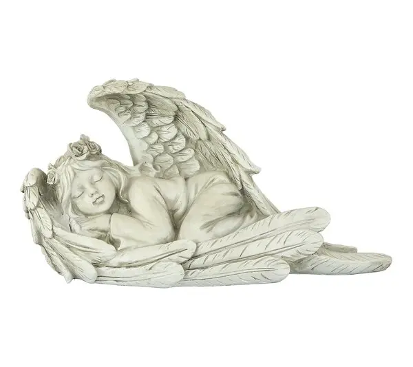 NORTHLIGHT 16' Sleeping Heavenly Angel Outdoor Arden Statue - One-color