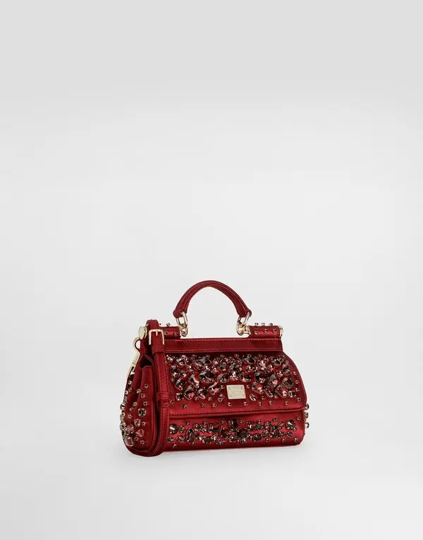 Dolce & Gabbana Sicily Handbag - Red