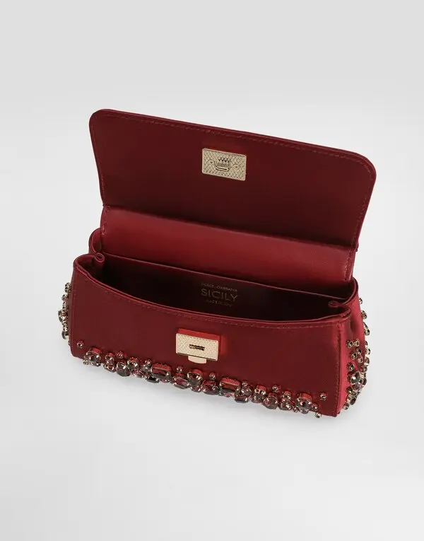 Dolce & Gabbana Sicily Handbag - Red