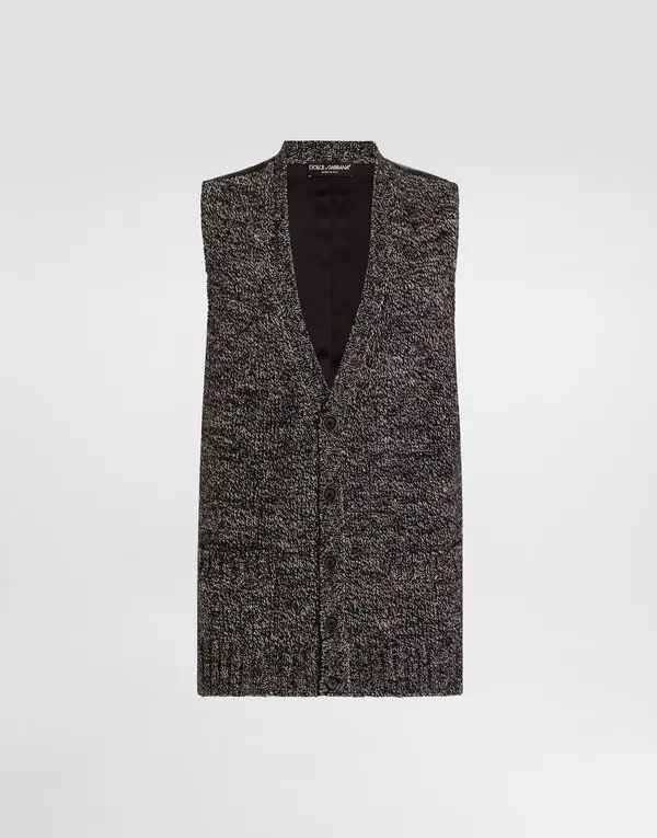 Dolce & Gabbana Smooth Wool Waistcoat
