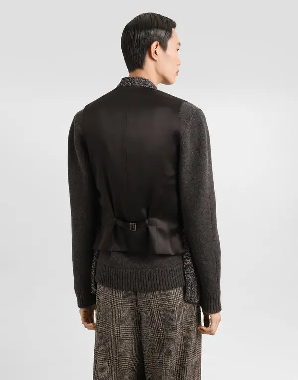 Dolce & Gabbana Smooth Wool Waistcoat