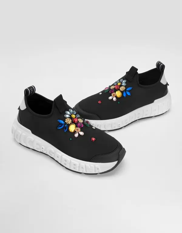 Dolce & Gabbana Embroidered Sneakers