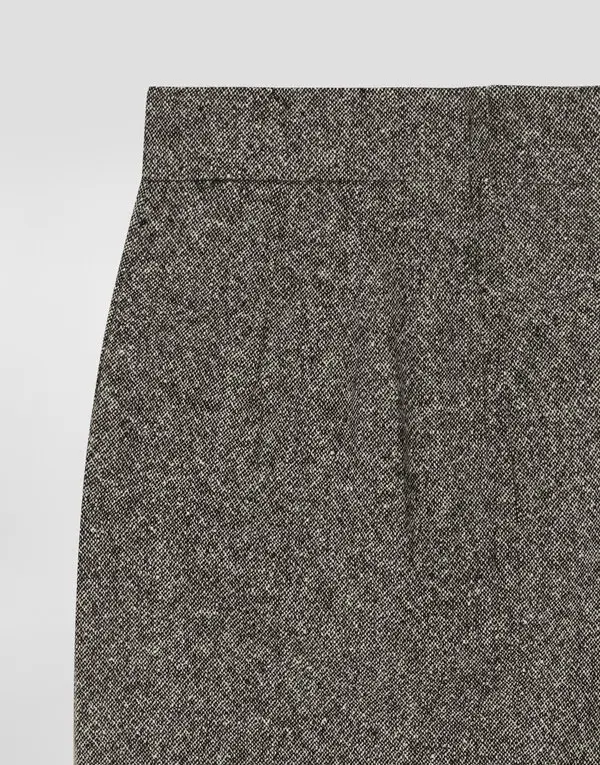 Dolce & Gabbana Dotted Wool Skirt - Multicolor