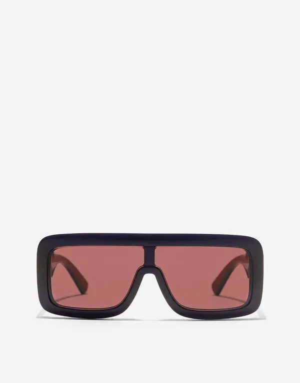 Dolce & Gabbana Logo Sunglasses - Transparent Dark Blue