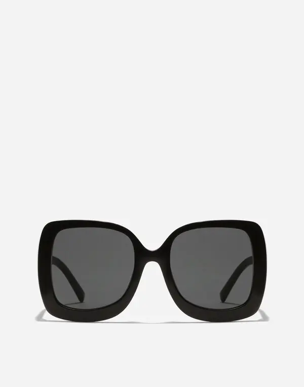 Dolce & Gabbana Sunglasses With Logo - Black