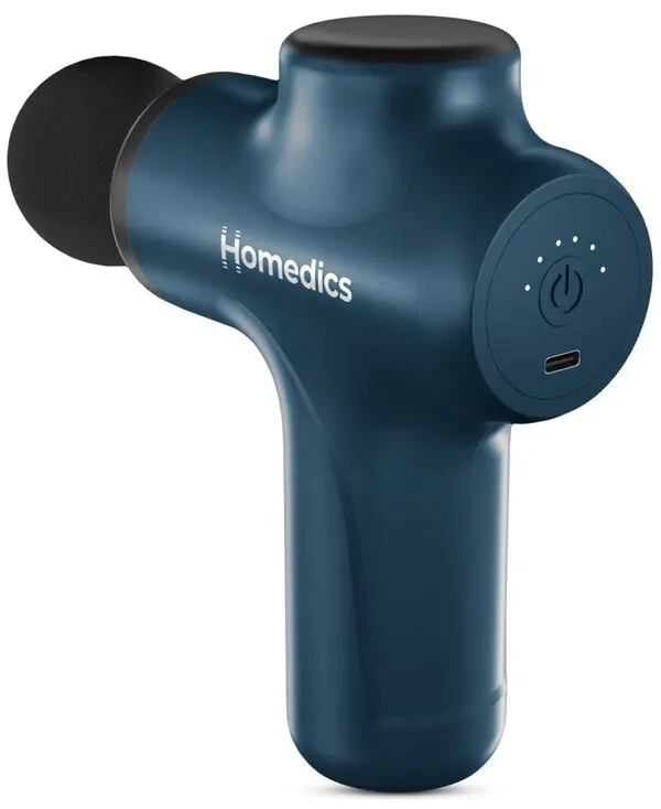 HOMEDICS Rebound Essential Percussion Massage Gun - Navy