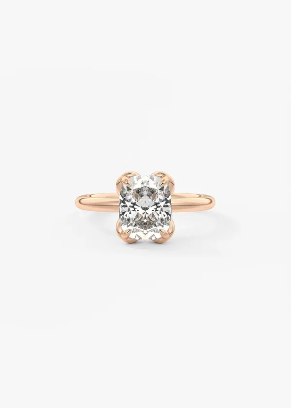 FRANK DARLING The Buttercup Elongated Cushion Engagement Ring - Yellow Gold