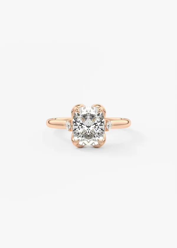 FRANK DARLING Elongated Cushion Diamond Engagement Ring - Yellow Gold