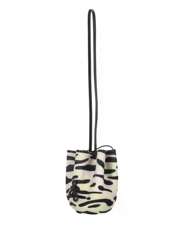 Ruslan Baginskiy Animal-print Drawstring Bucket Bag