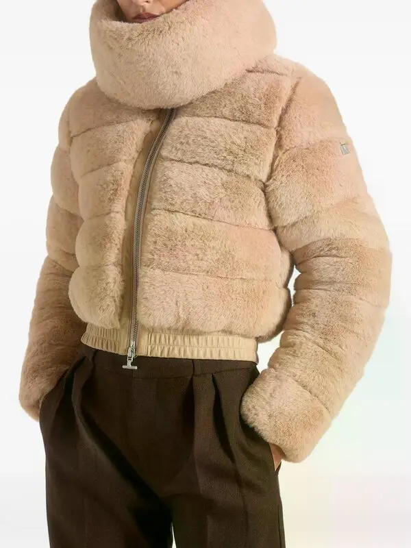 Manière De Voir Jacket With Detachable Scarf