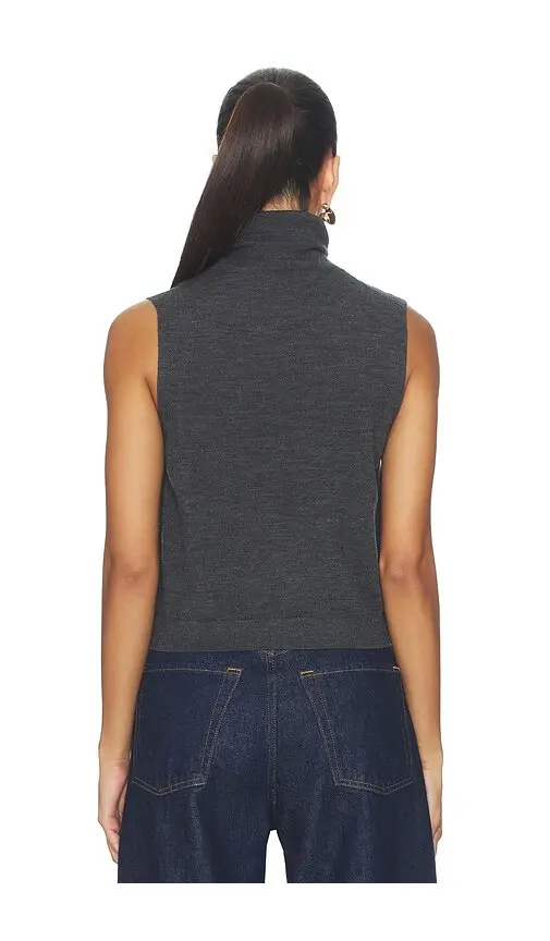LESET James Sleeveless Turtleneck