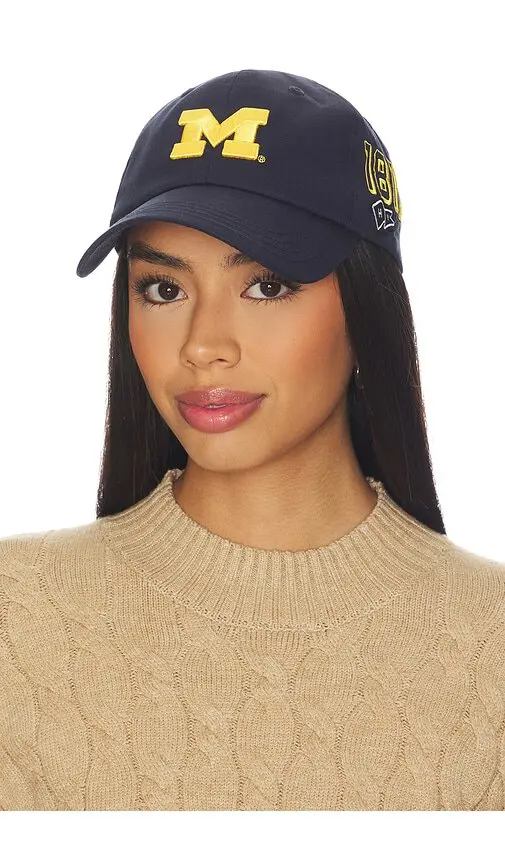 HYPE AND VICE Michigan Patched Cap - Navy