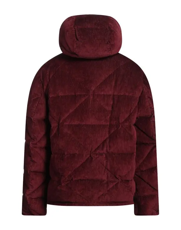 LARDINI Padded Corduroy Jacket - Red